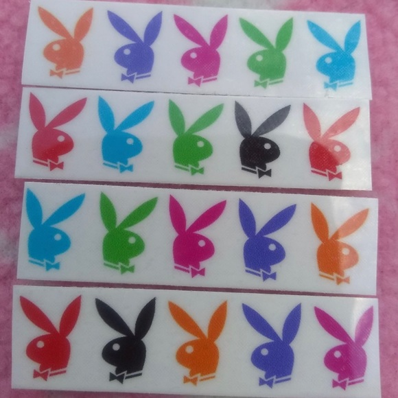 Makeup | Colorful Playboy Bunny Decals | Poshmark